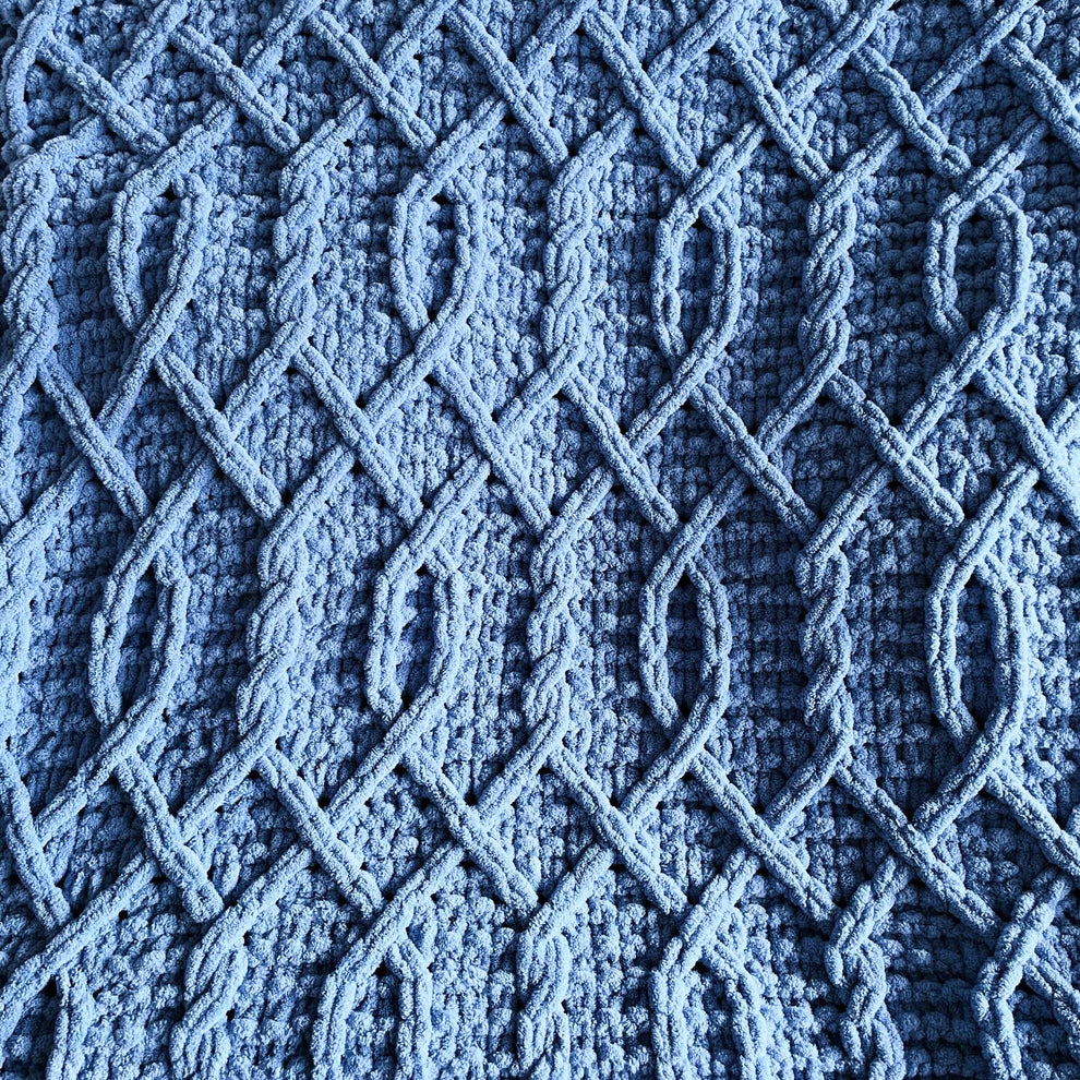 PATTERN: Celtic Twist Cable Blanket – ILoveMyBlanket
