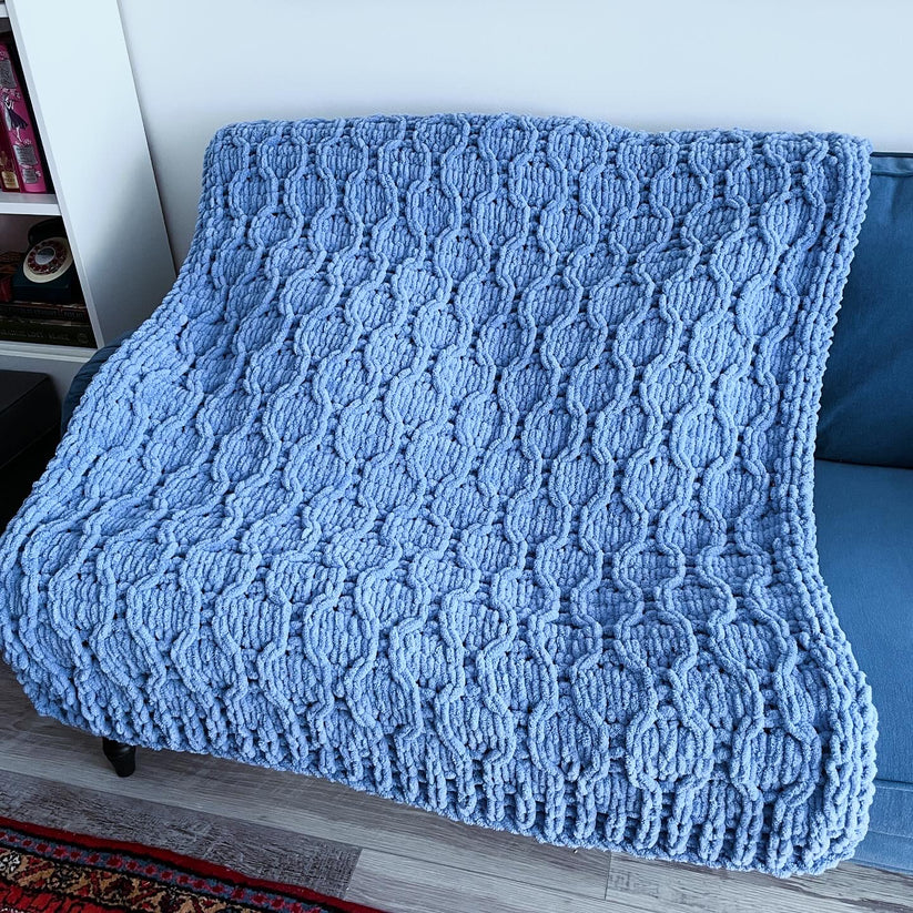 PATTERN: Cobblestone Blanket – ILoveMyBlanket
