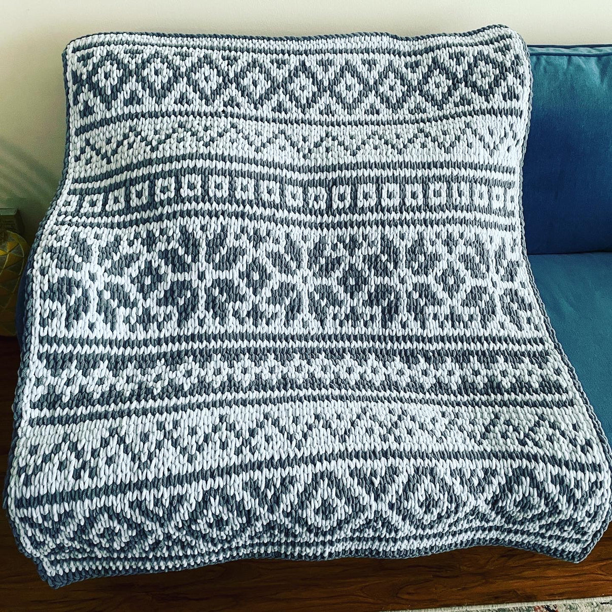 PATTERN: Shetland Fair Isle Blanket – ILoveMyBlanket