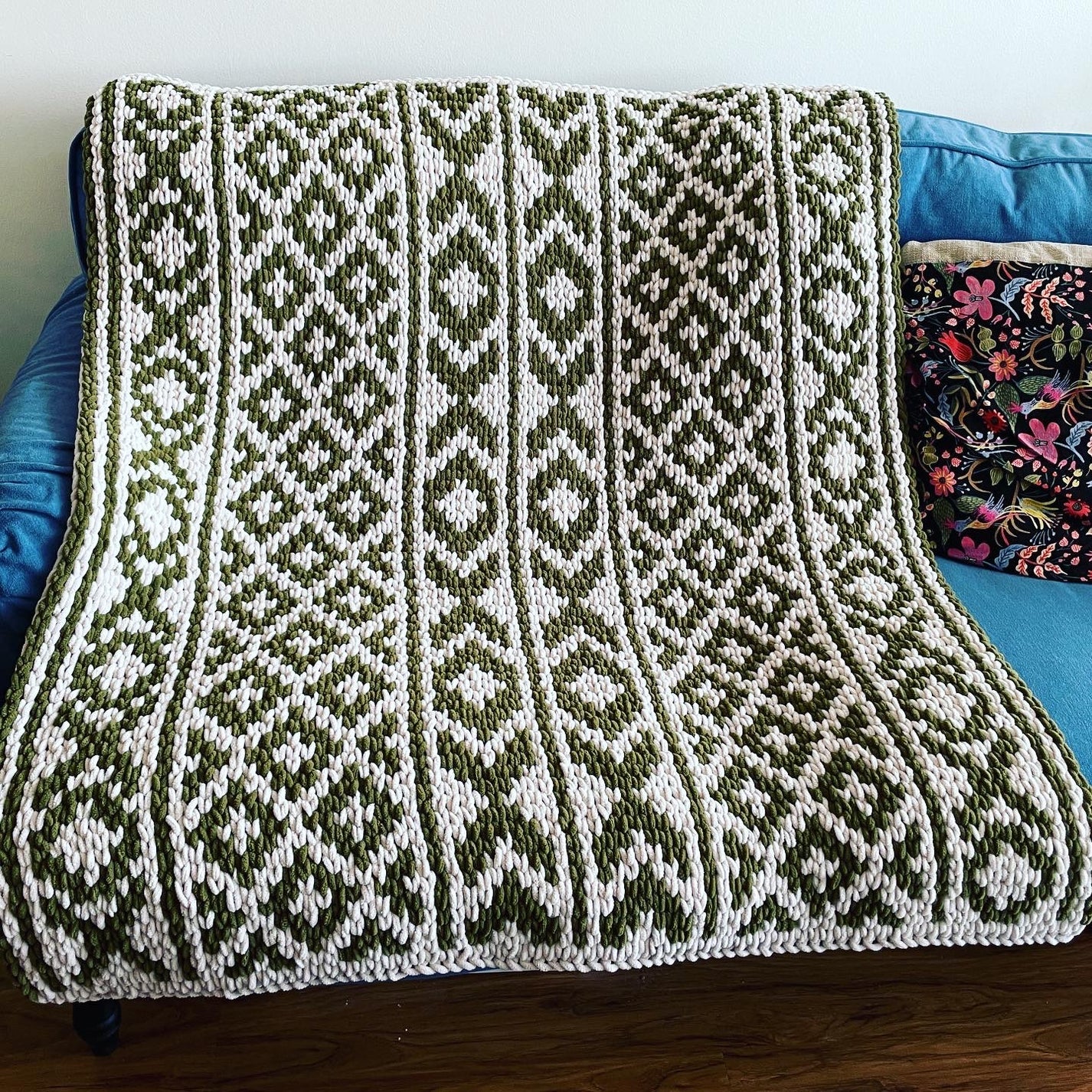 PATTERN: Rustic Geometric Blanket – ILoveMyBlanket