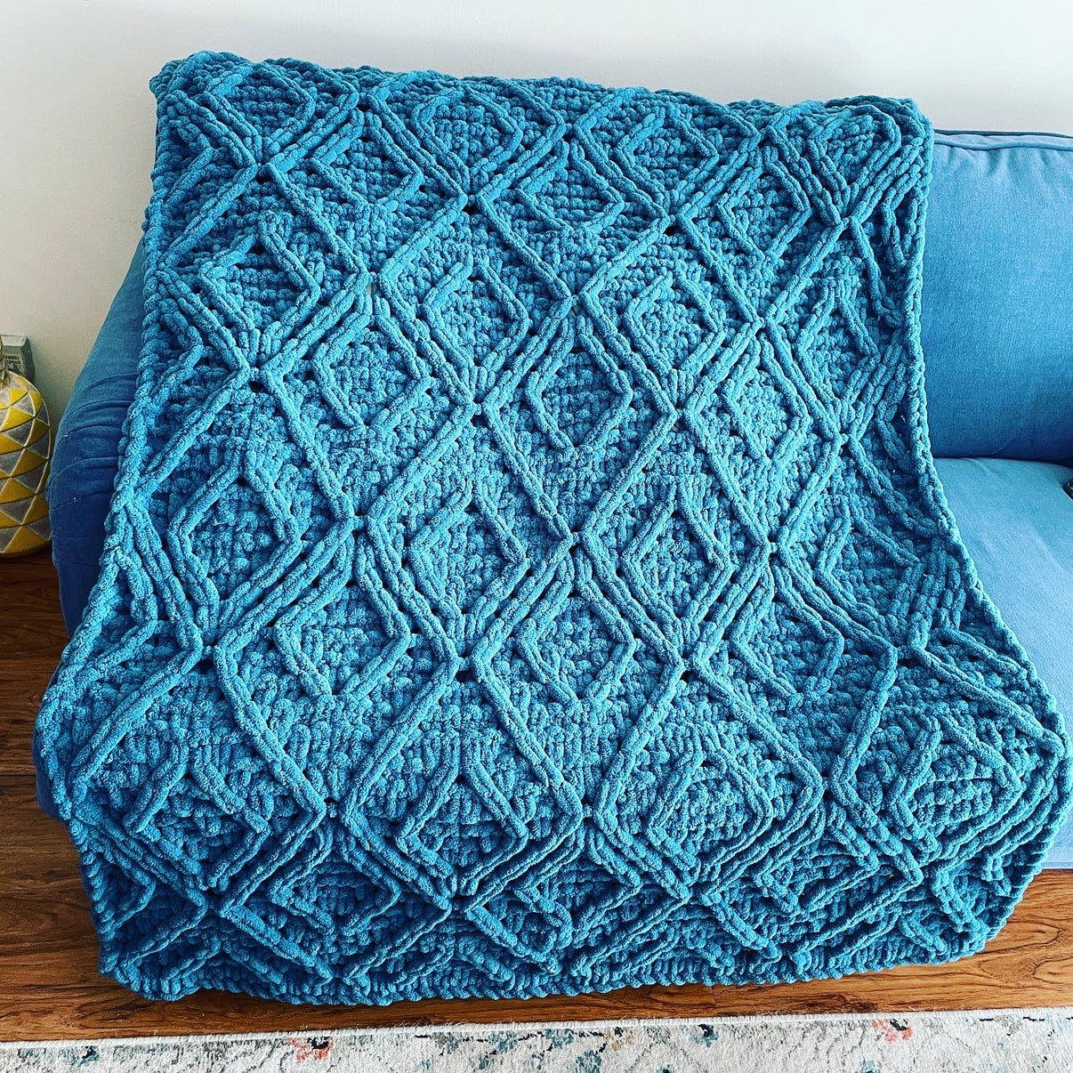 PATTERN: Floating Diamond Blanket – ILoveMyBlanket