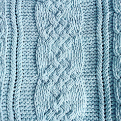PATTERN: Chunky Saxon Braid Blanket – ILoveMyBlanket