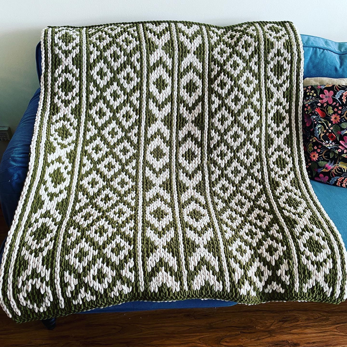 PATTERN: Rustic Geometric Blanket – ILoveMyBlanket