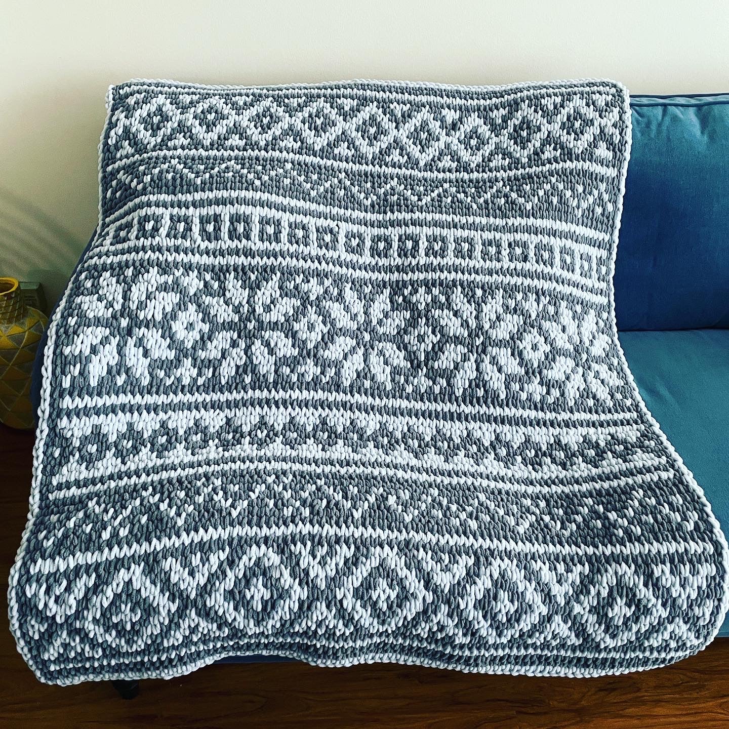 PATTERN: Shetland Fair Isle Blanket – ILoveMyBlanket