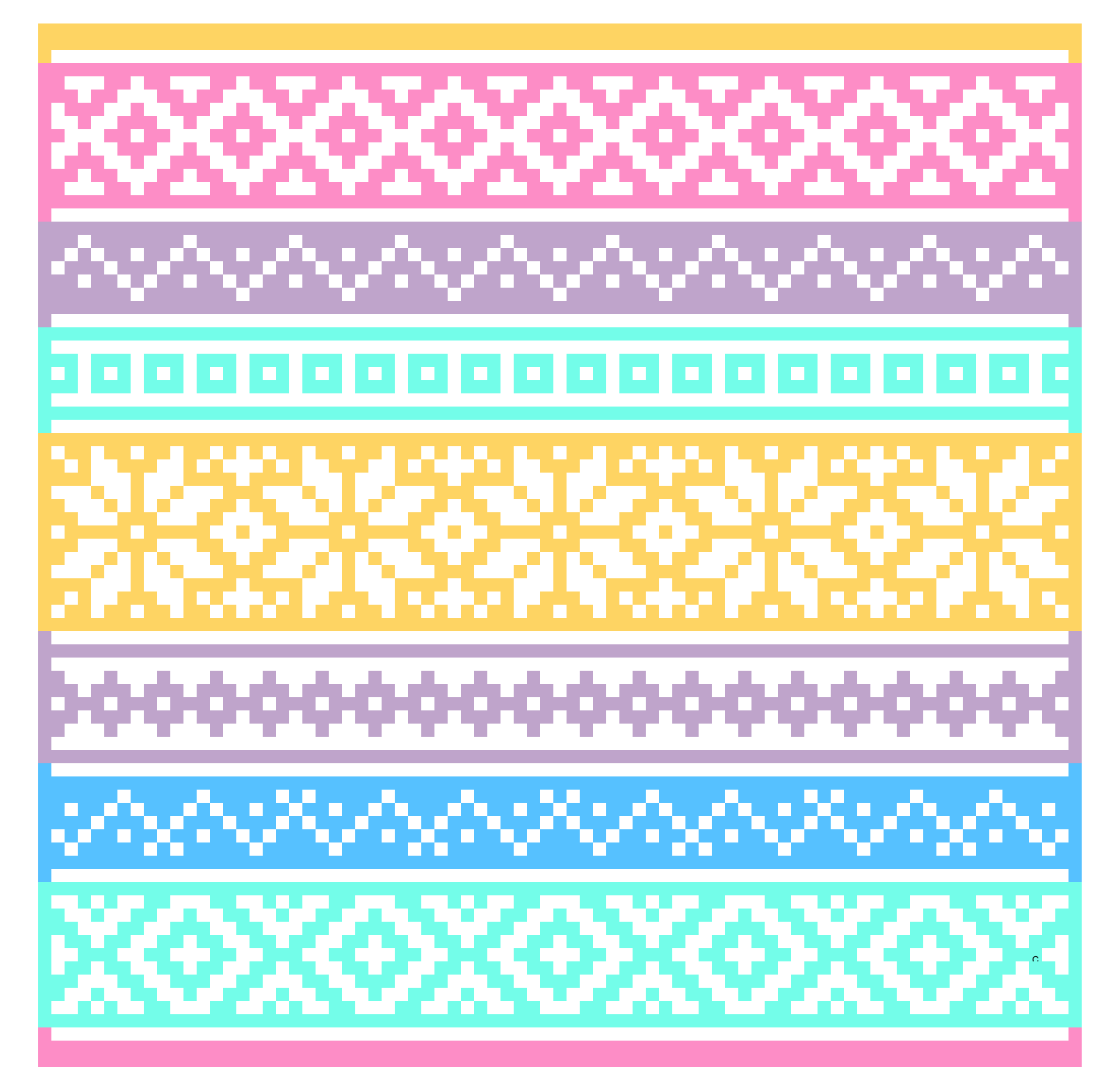 PATTERN: Shetland Fair Isle Blanket – ILoveMyBlanket