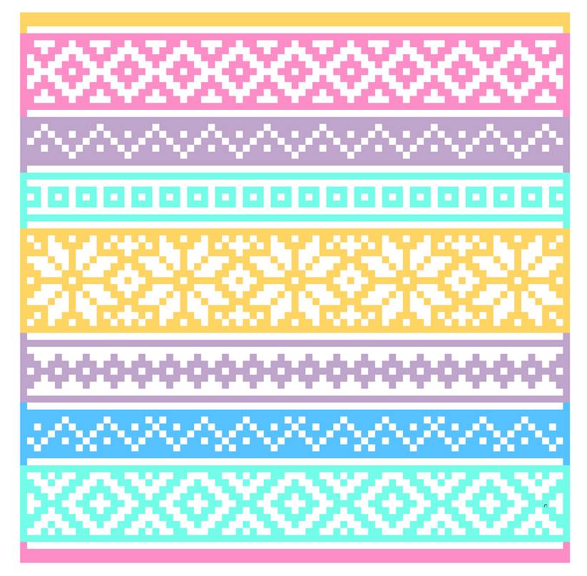 PATTERN: Shetland Fair Isle Blanket – ILoveMyBlanket