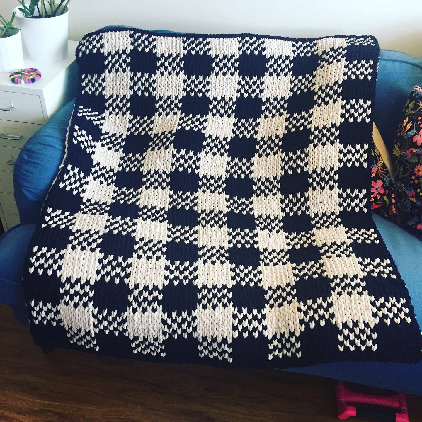 PATTERN: Buffalo Plaid Blanket – ILoveMyBlanket