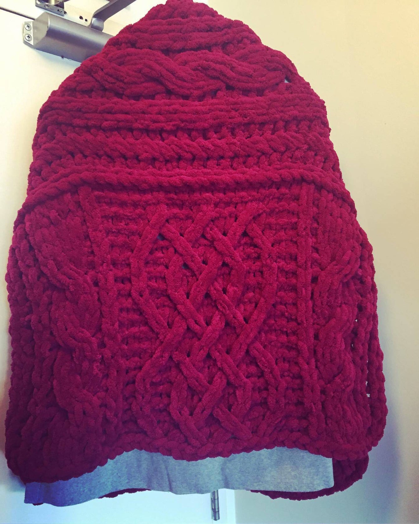 PATTERN: Celtic Cable Saxon Braid Shawl Wrap – ILoveMyBlanket