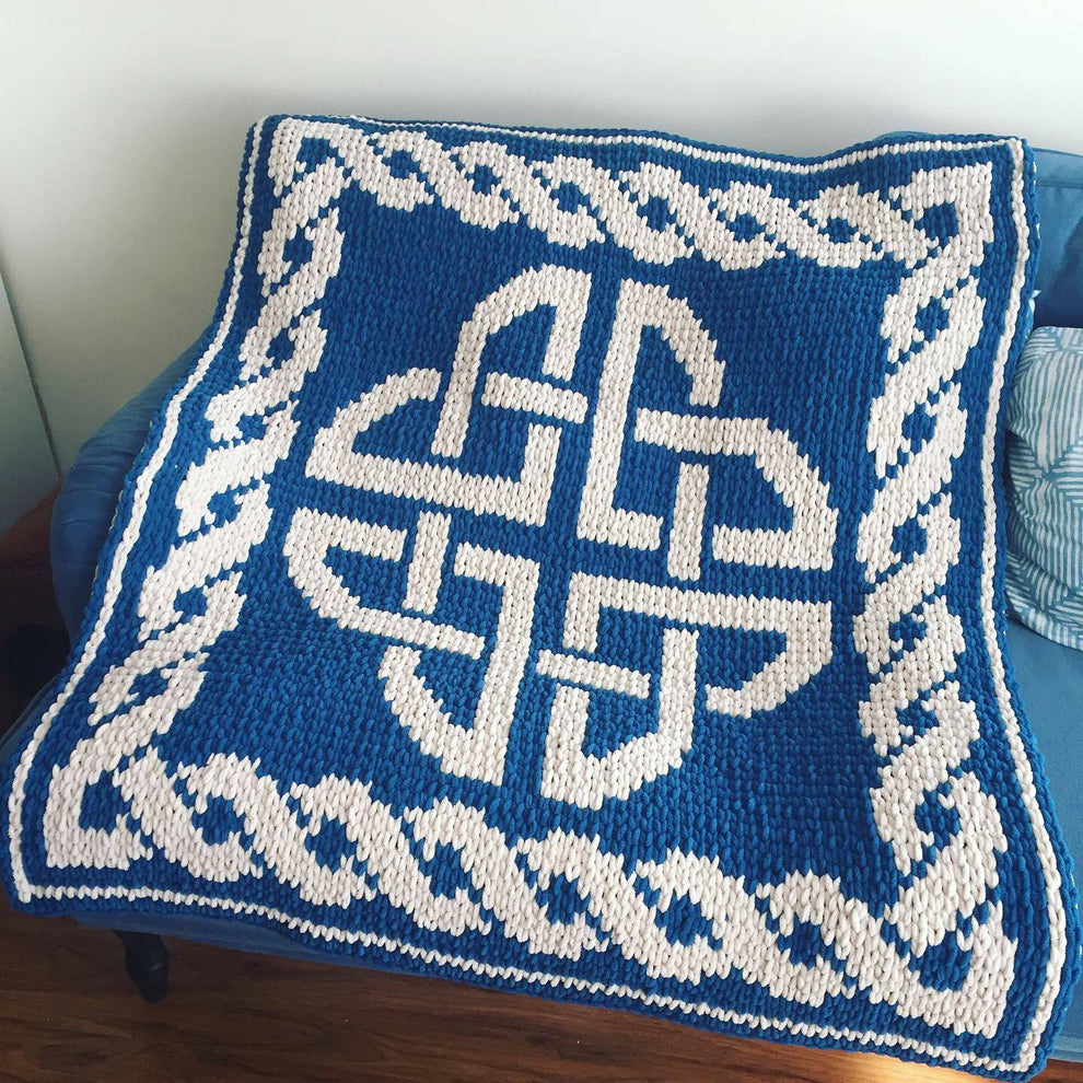 PATTERN: Celtic Knot Blanket – ILoveMyBlanket