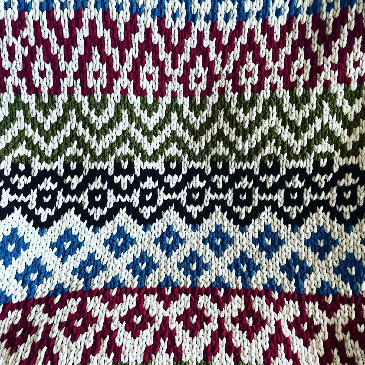 PATTERN: Transitions Mosaic Blanket – ILoveMyBlanket