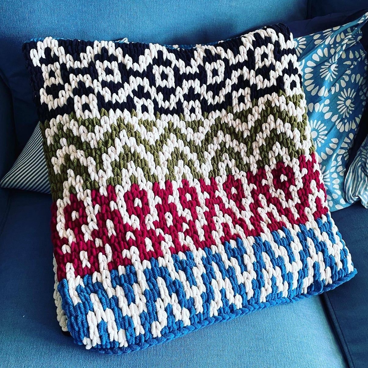 PATTERN: Transitions Mosaic Blanket – ILoveMyBlanket