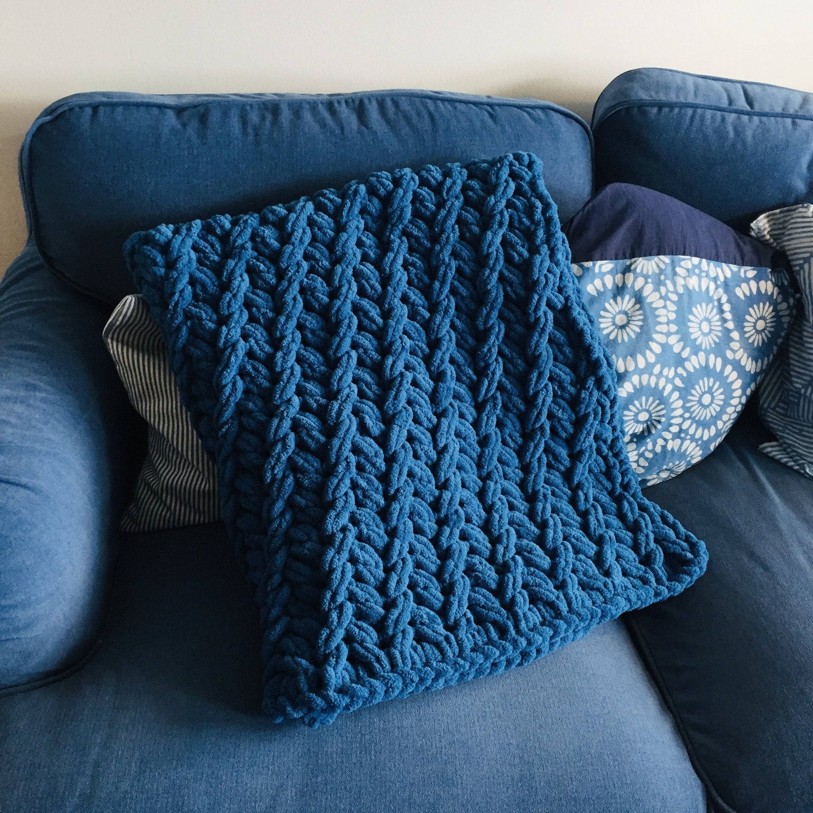 PATTERN: Twisted Ribbon Blanket – ILoveMyBlanket