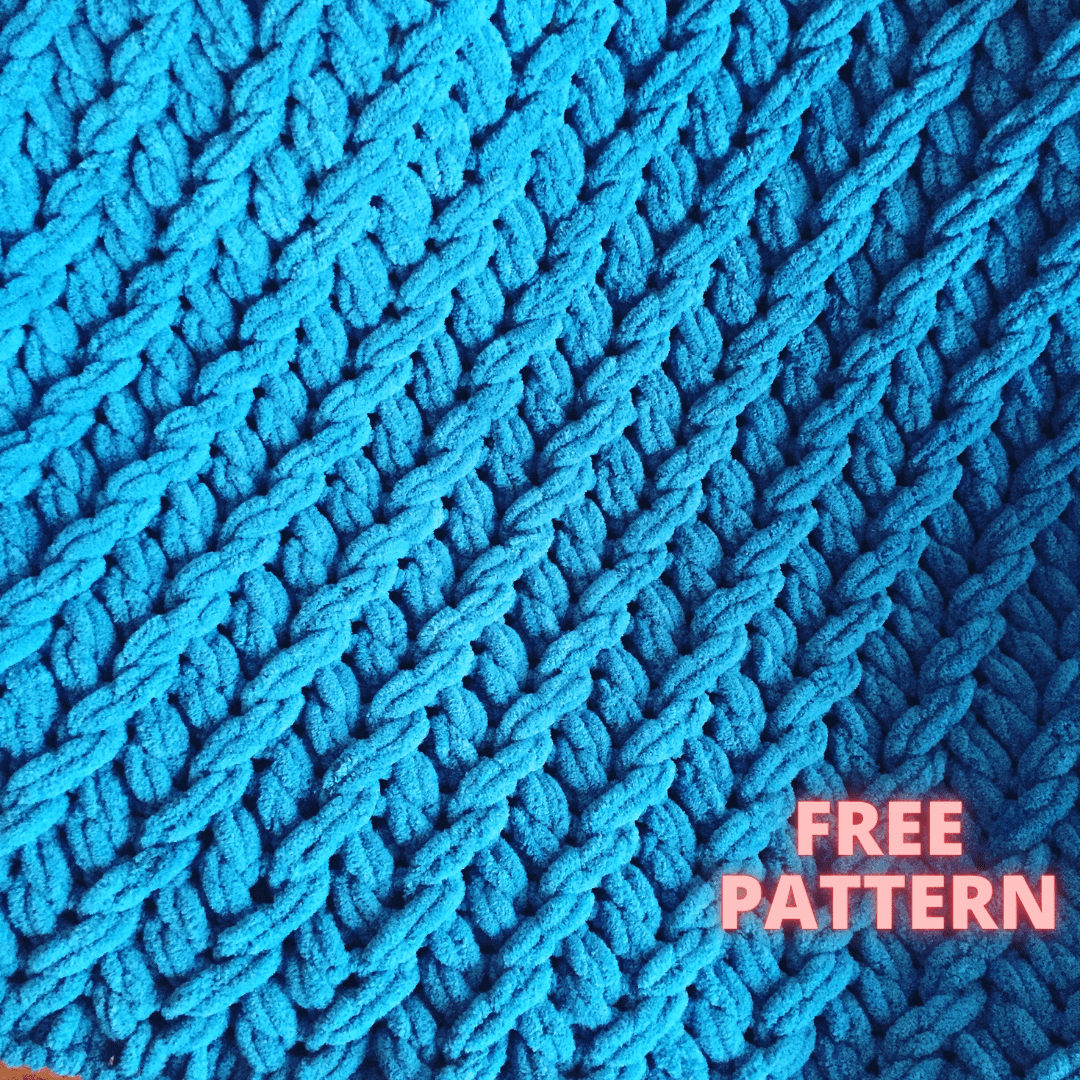 PATTERN: Twisted Ribbon Blanket – ILoveMyBlanket